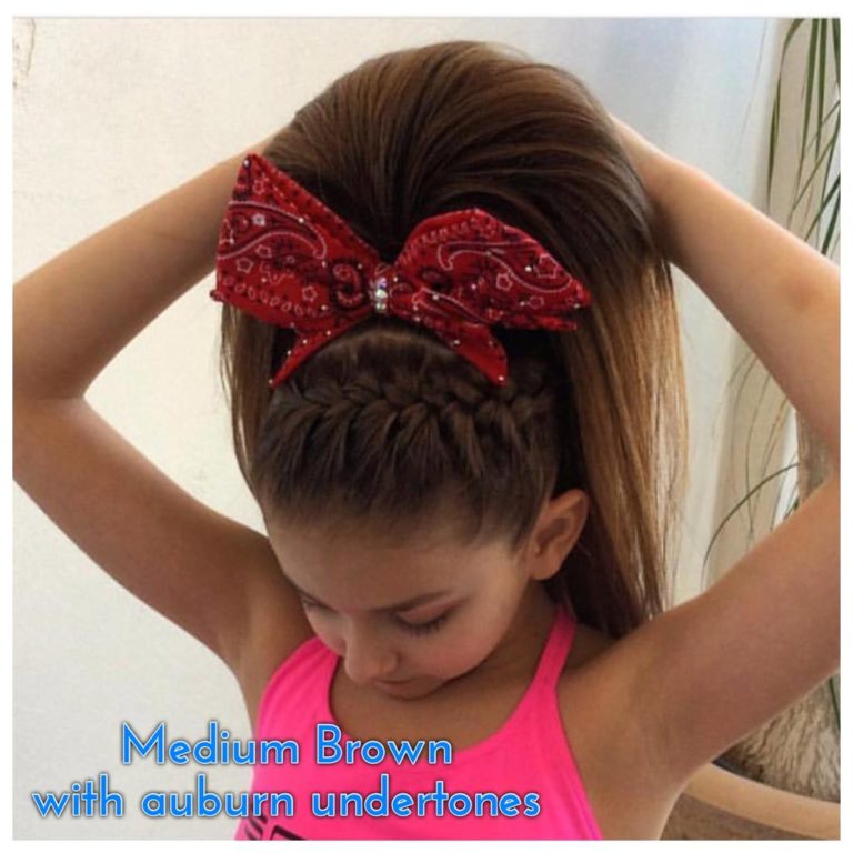 16″ Pin-Up Pony Hairpiece “Rockabilly” | Better with a Bow