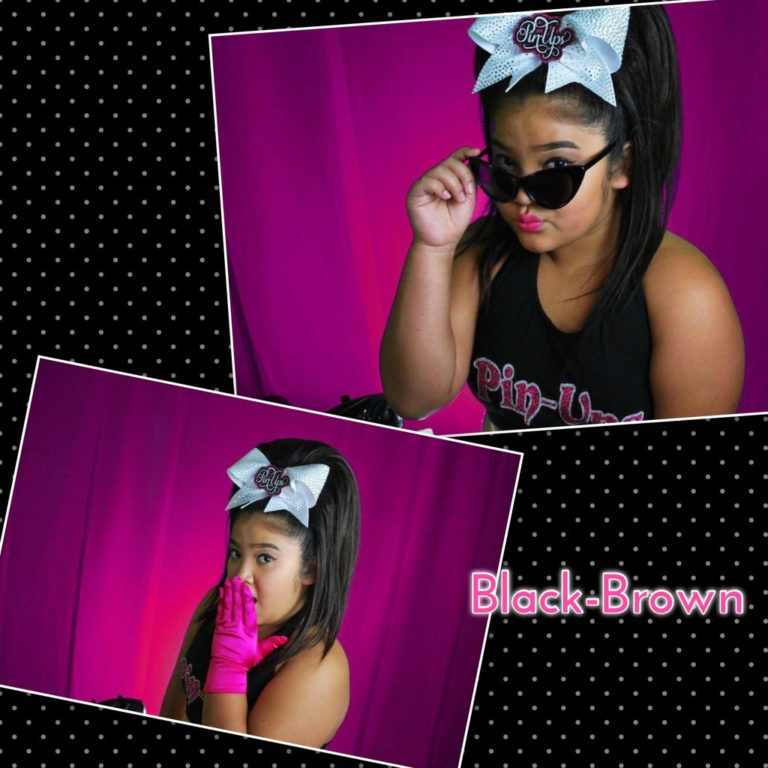 16″ Pin-Up Pony Hairpiece “Rockabilly” | Better with a Bow